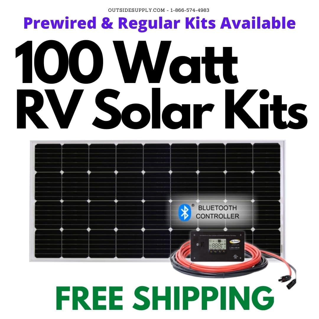 100 Watt Solar Kits