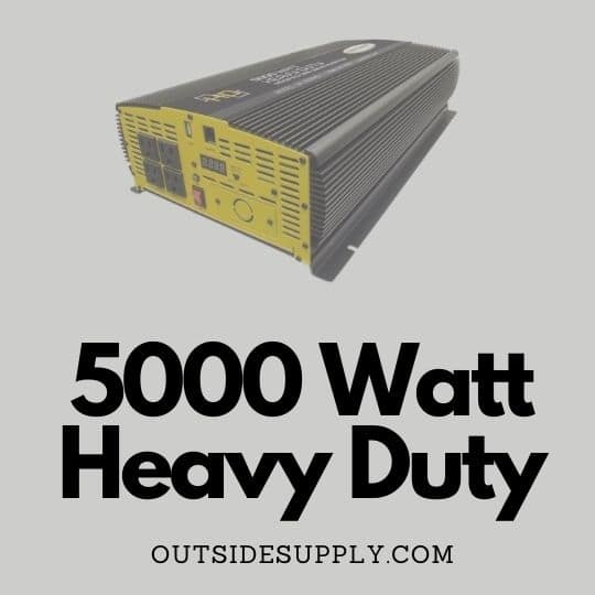 5000 WATT HEAVY-DUTY MODIFIED SINE WAVE INVERTER