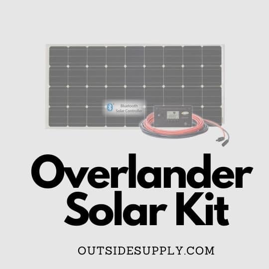 Go Power Overlander 190 Watt Solar Kit